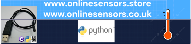 Python USB Temperature Sensor Windows + IDLE Example